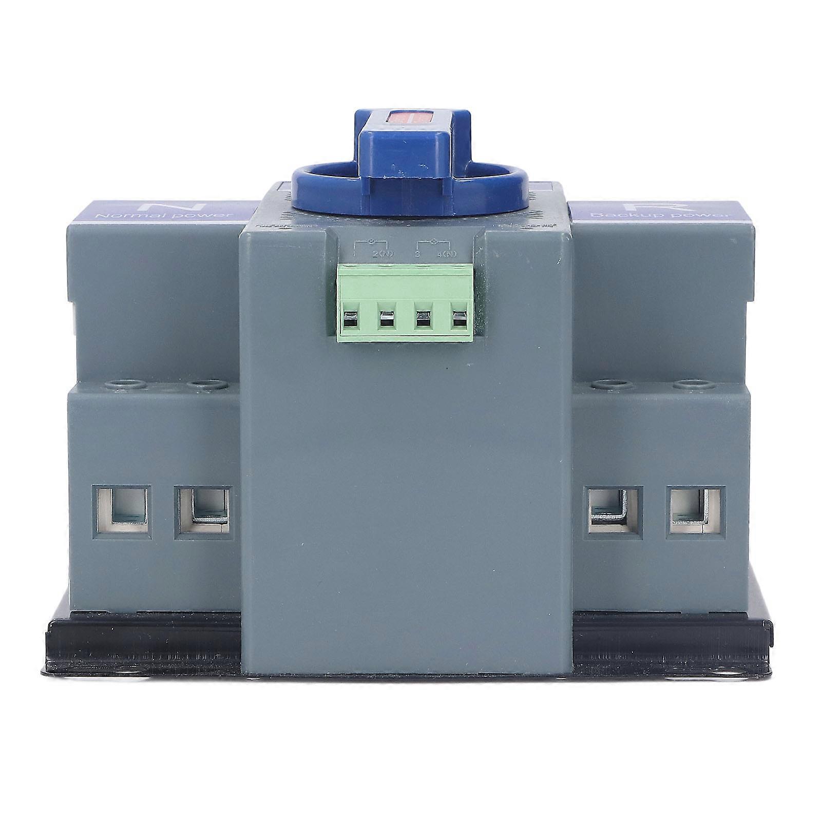 Double Power Automatic Transfer Switch 2P CB Type Mini Changeover ...