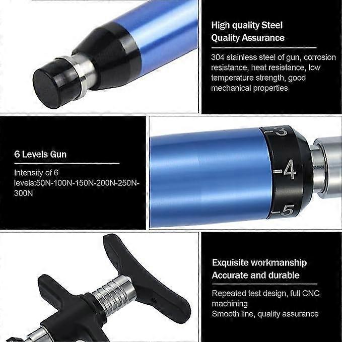 Manual Massager Chiropractic Adjusting Tool,6 Levels Spinal Massager ...