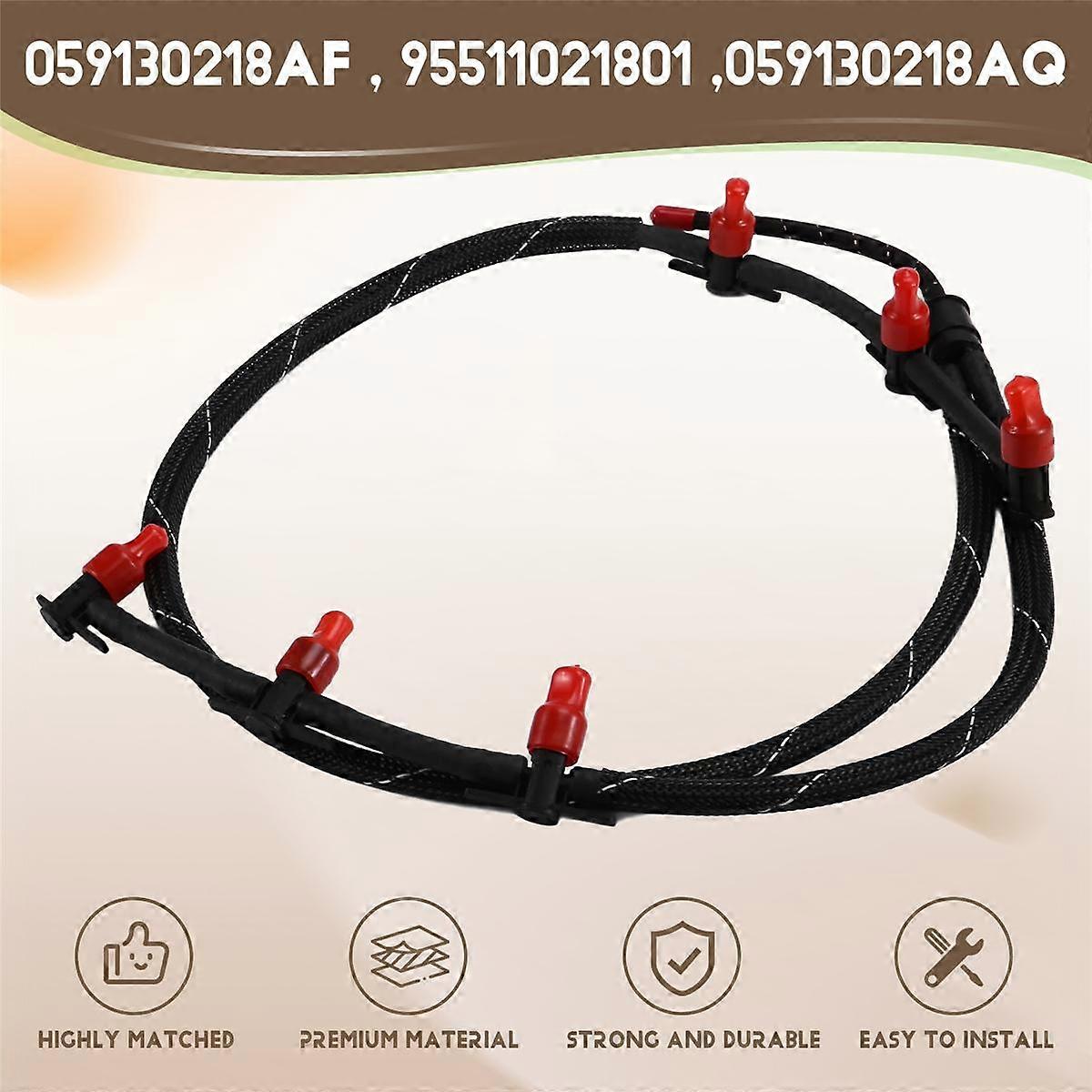 059130218AF, 95511021801 for A4 A6 Fuel Return Line Hose Pipe Crude Oil ...
