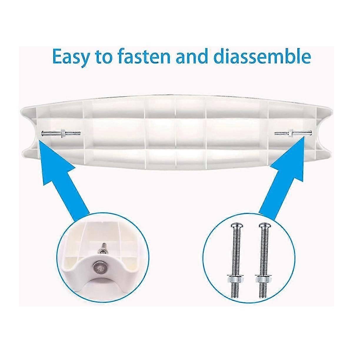 2-Pack Universal Pool Ladder Steps Replacement, 18 Inch Heavy-Duty ...