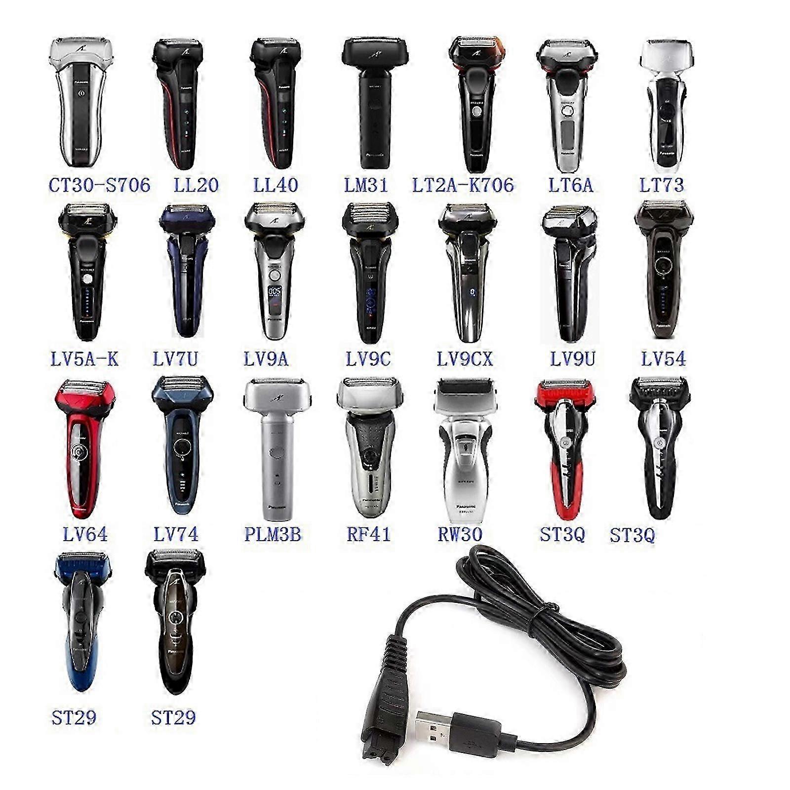USB Charger For Panasonic RE7-87 acr3 acr4 acr5 series Shaver for Razor ...