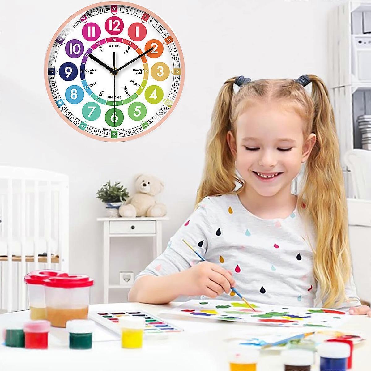Children's learning clock, easy to tell the time, teaching clock ...
