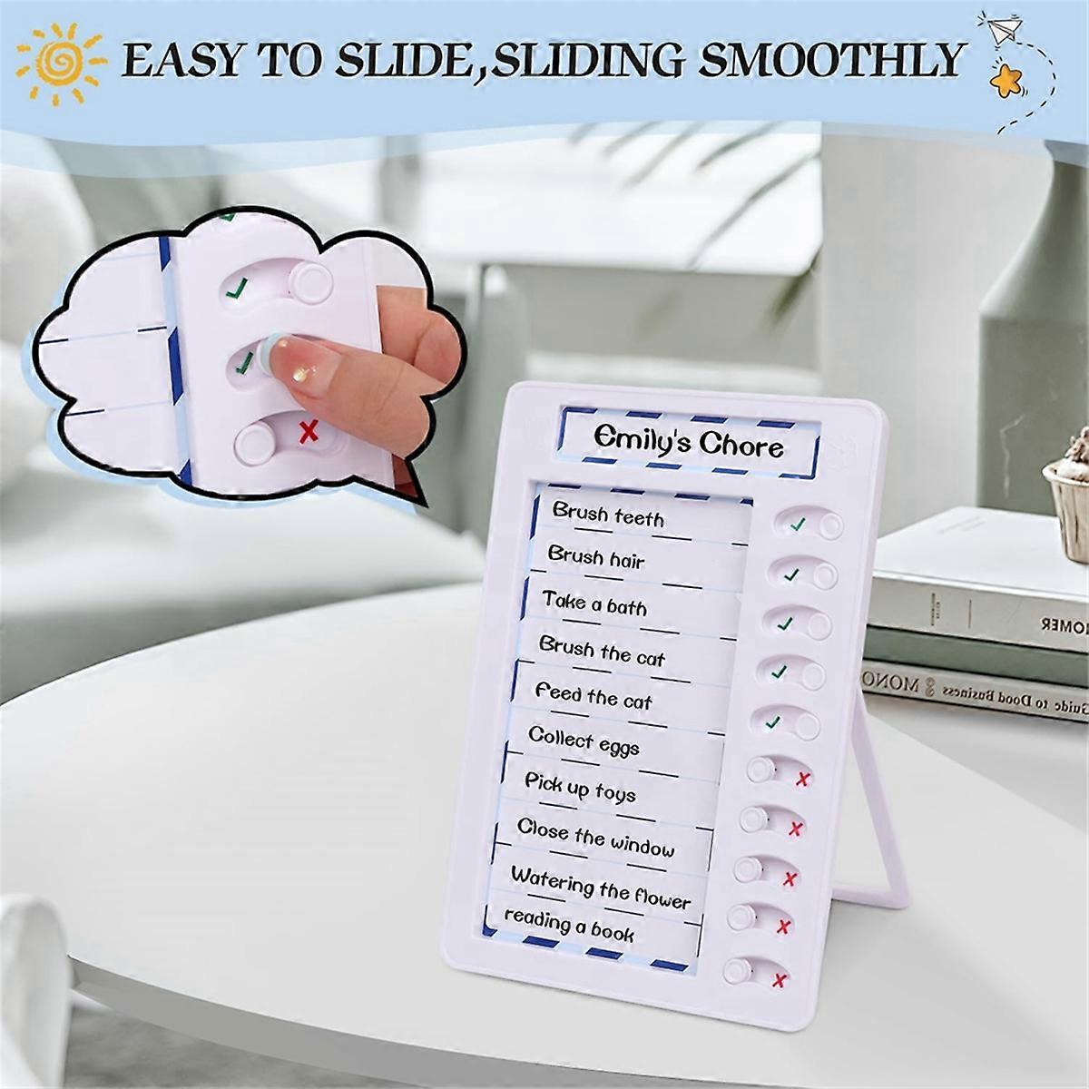 Erasable Chore Chart for Kids,Reusable to Do List Board My Chores ...