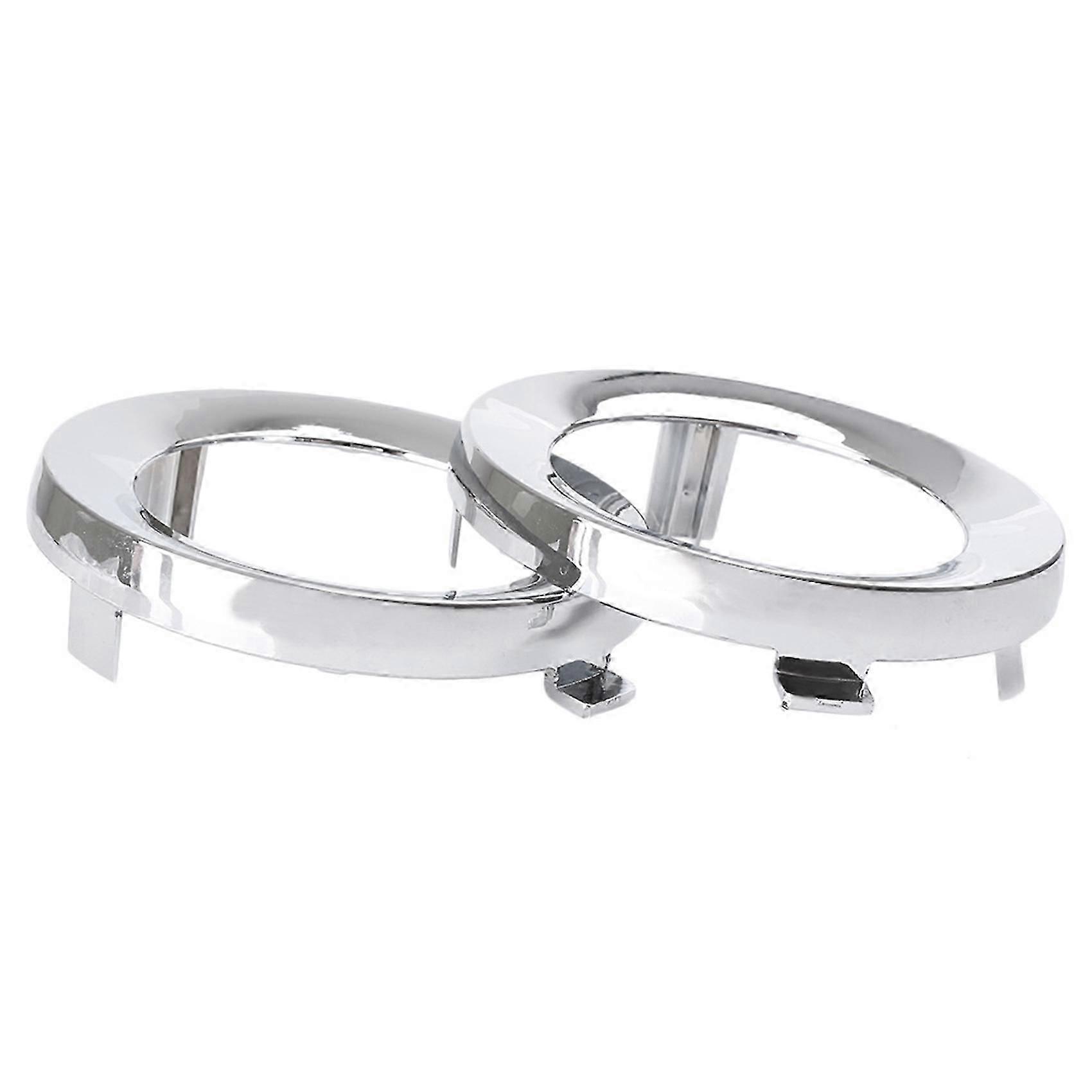 for Subaru Forester 2009-2013 Pair Front Chrome Fog Light Lamp Cover ...