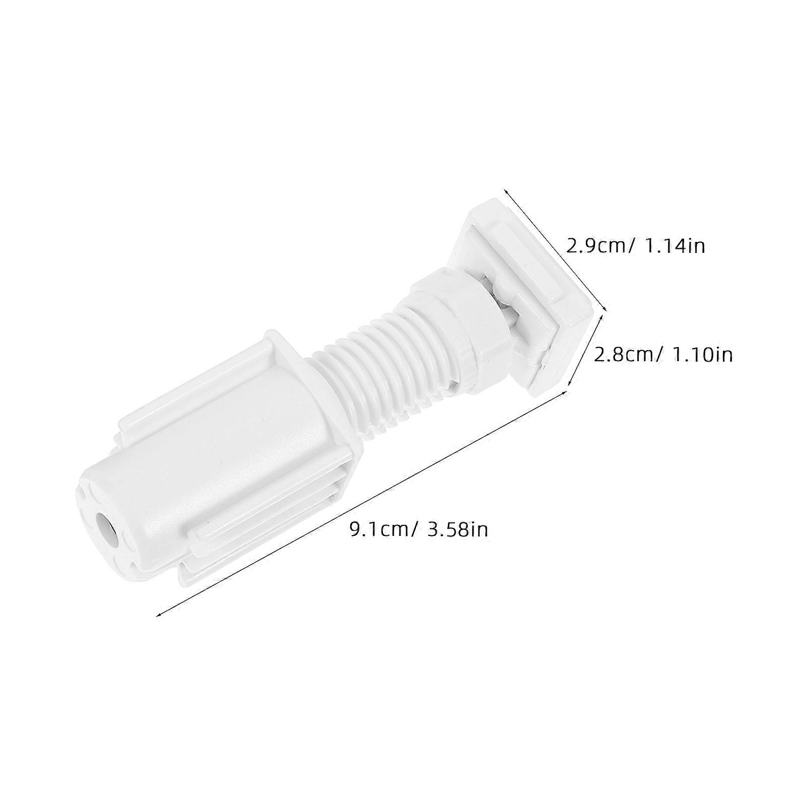 4Pcs Mini Blind Mounting Brackets for Window Shade Easy Setup White ...