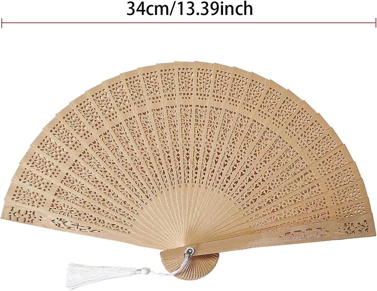 Wooden Fans Fans Chinese Fans Sandalwood Empty Portable Folding Fans ...