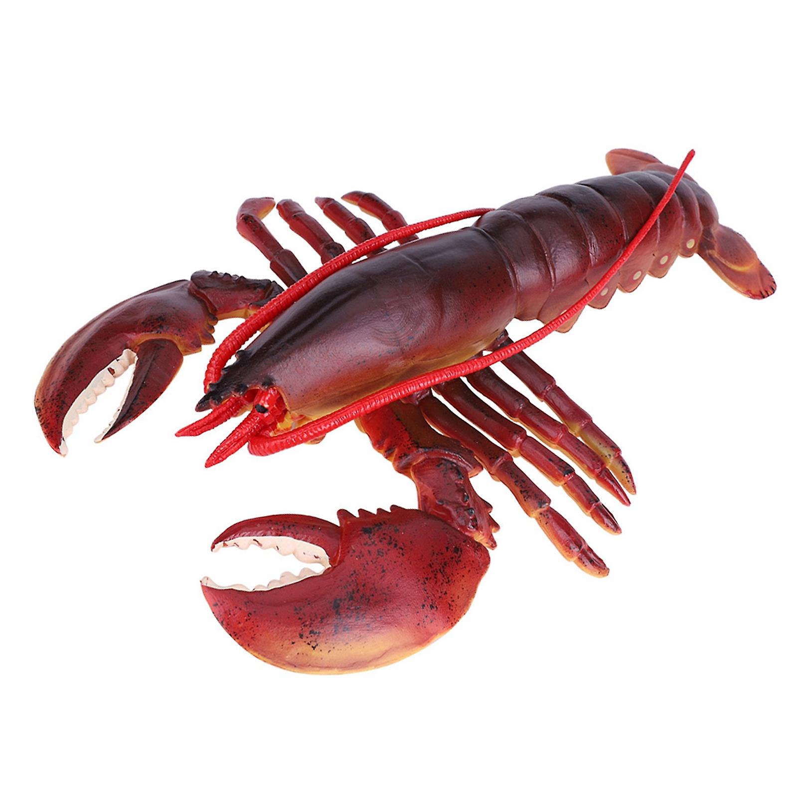 Simulation Soft Plastic Lobster Seafood Restaurant Prop Decoration Kids ...