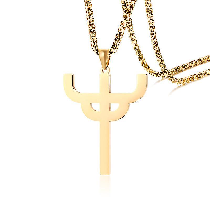 Punk Rock Stainless Steel Single Cuts Judas Priest Cross Pendants ...