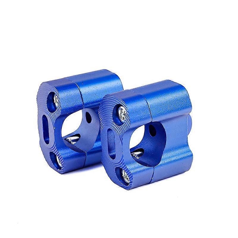 CNC Billet HandleBar Fat Bar Risers Mount Clamp Adaptor 22MM 28MM For Pit Dirt Bike Racing ...