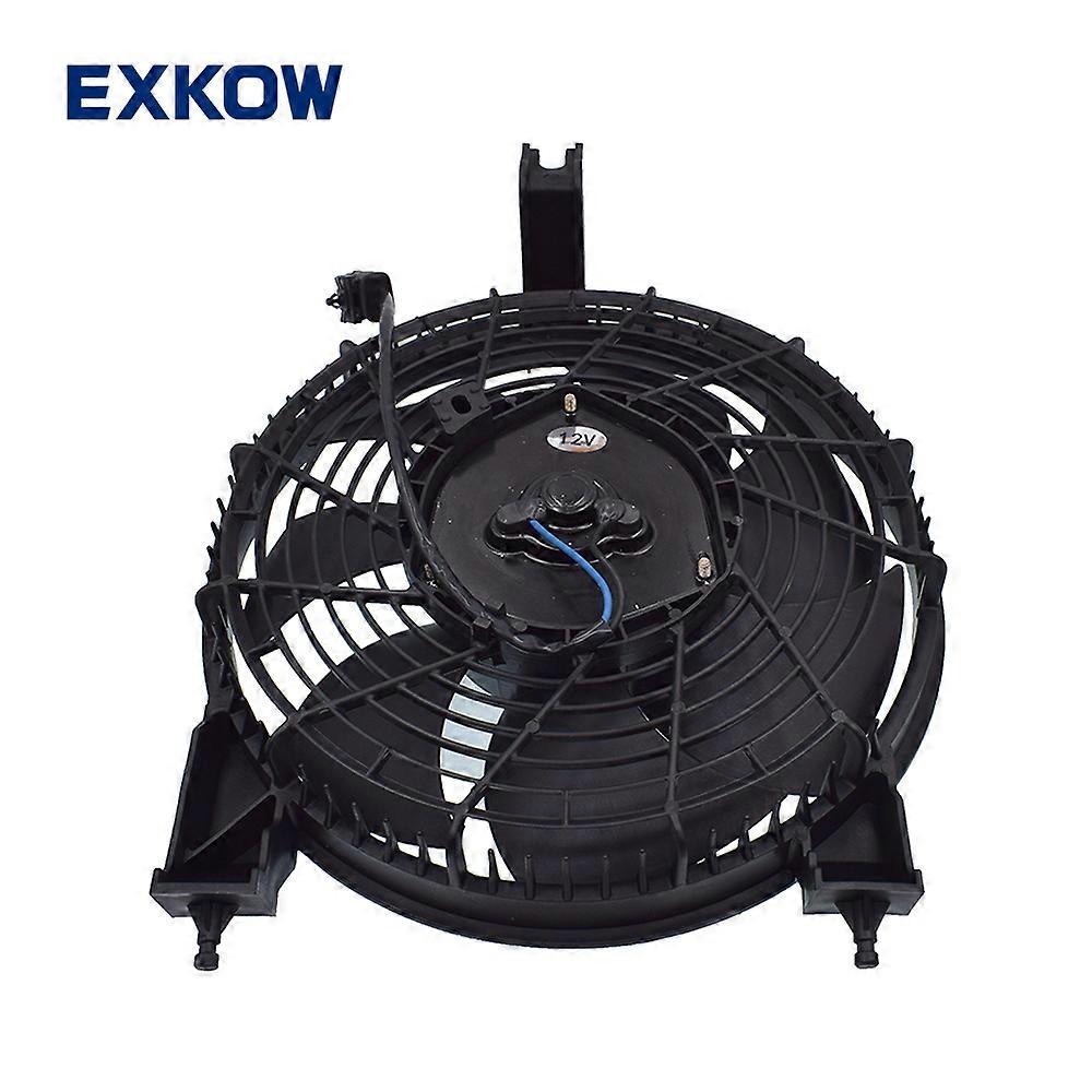 LBQ A/C Condenser Fan Motor & Shroud Assy for Toyota Land Cruiser Lexus ...