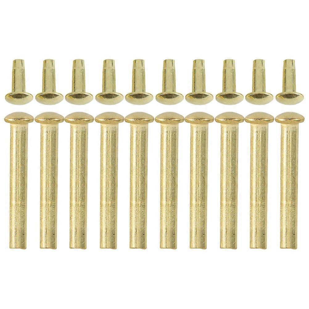 10 sets of Folding Hand Fan Shaft Rivets And Nuts Repair Kit Solid ...