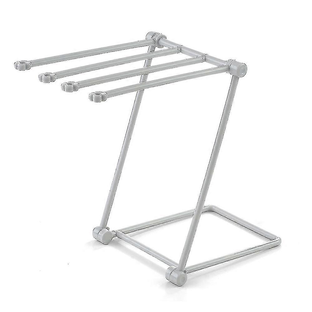 Indoor Folding Drying Rack Space Saving Can Hang Multiple Rags At The ...