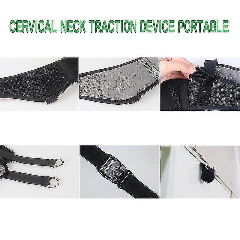 Cervical Neck Traction Device For Neck Pain Relief, Overhead Traction ...