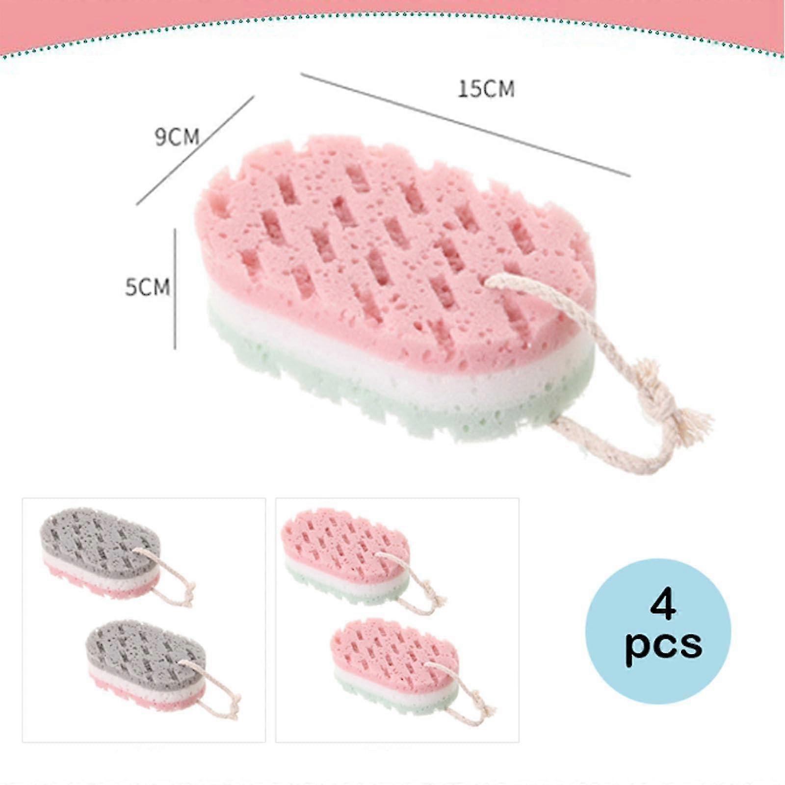 4Pcs Sponges Washing up Sponges Dish Sponge Kitchen Sponges Cleaning ...