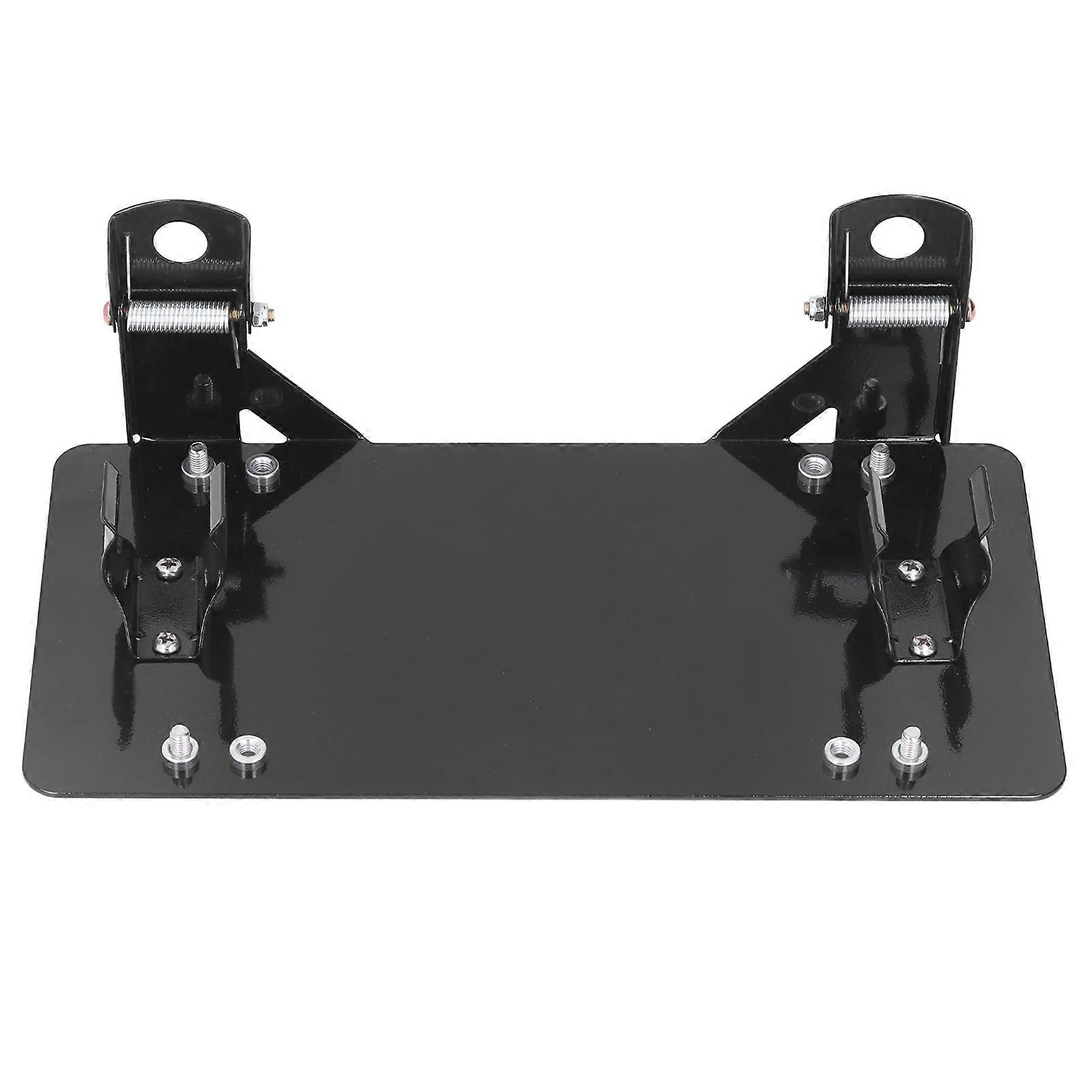 License Plate Holder Steel Winch Roller Fairlead Mounting Bracket ...