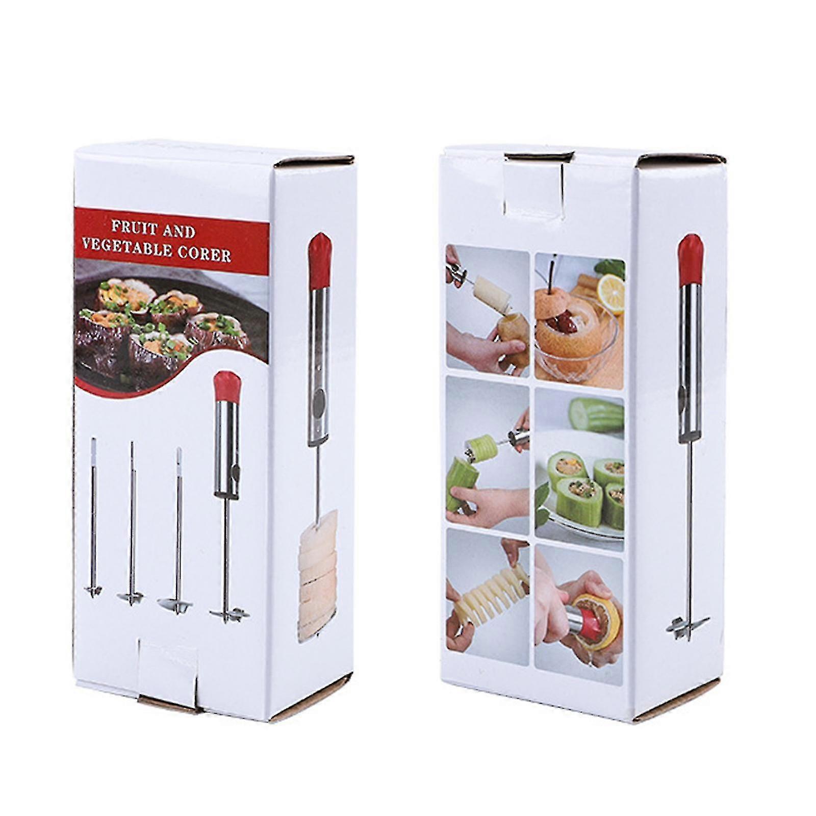 Metal Zucchini Courgette Cucumber Corers Special Kitchen Gadgets Veggie ...