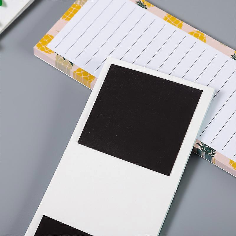 4 Pack Magnetic Notepads for Refrigerator, Fruit Design Magnetic ...