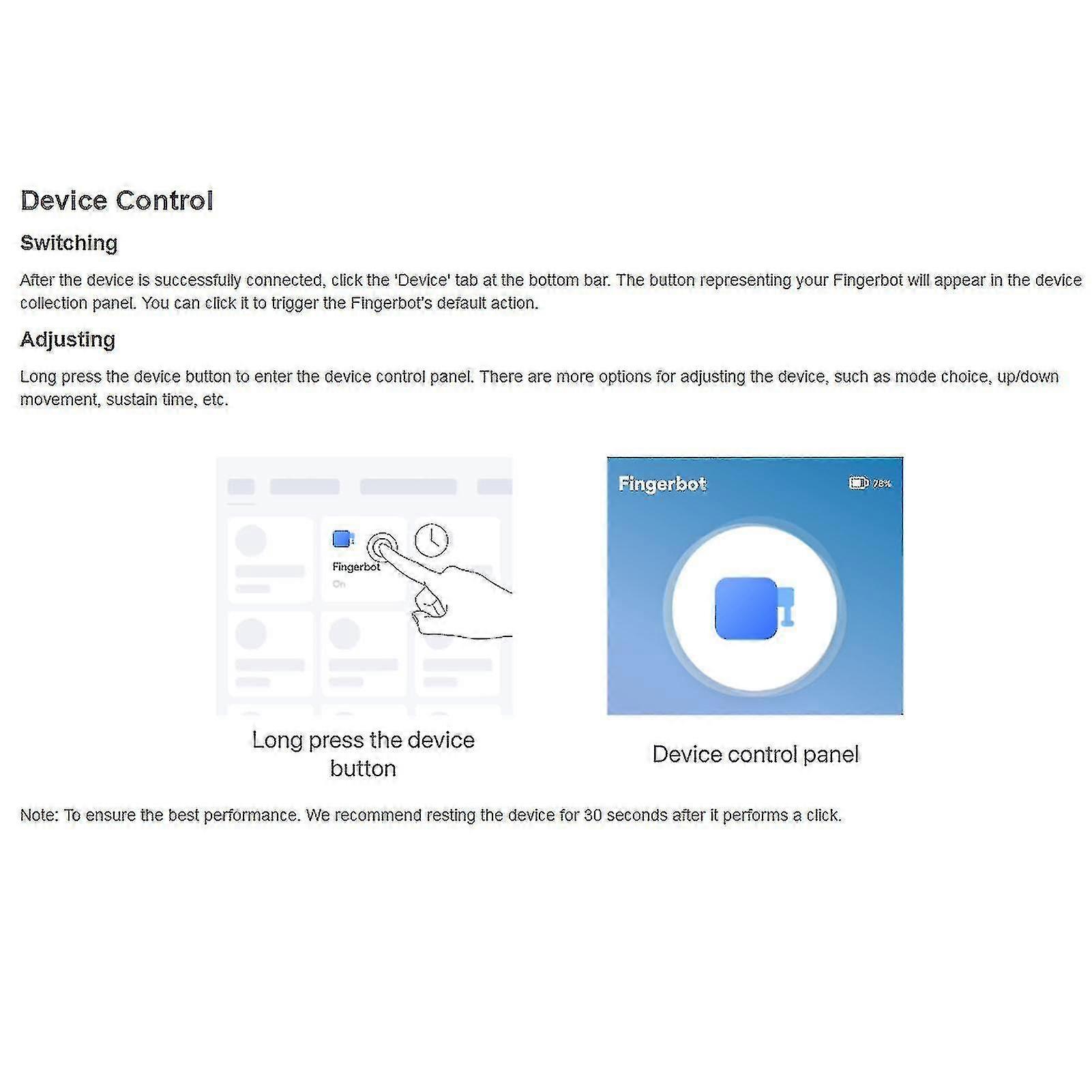Mini Bt Fingerbot Home Automation Controller With Touch Button App ...