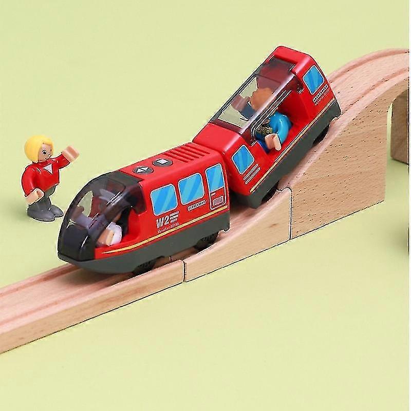 Battery Operated Locomotive Train Set Powerful Engine Bullet Electric ...