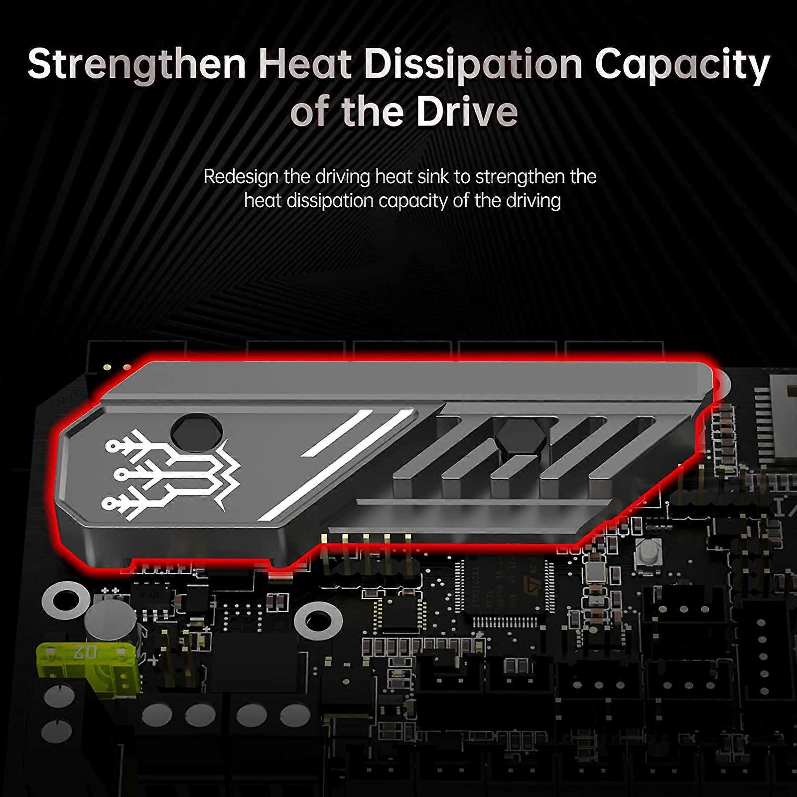 BIGTREETECH-SKR MINI E3 V3.0 32 bits Carte mère intégrée TMC2209 UART Support Raspberry Pi Ender ...