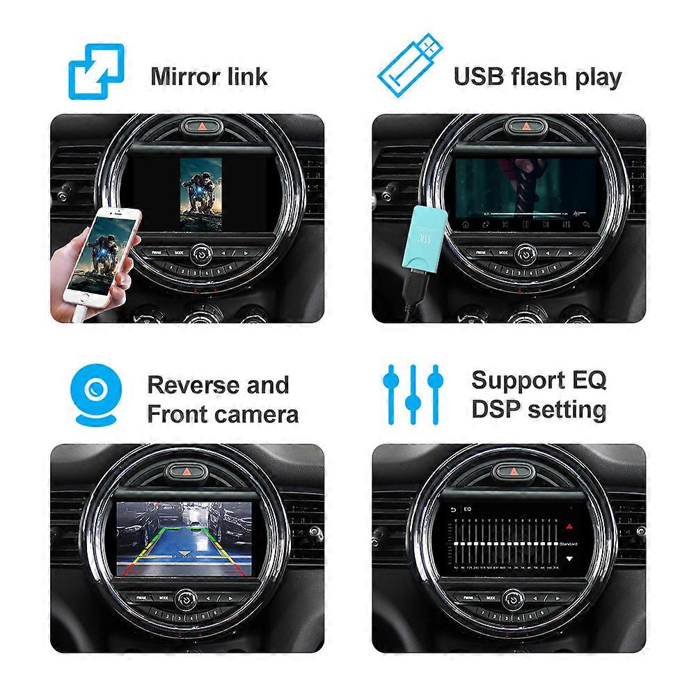 Wireless Carplay Android Auto Box For MINI Cooper R56 R57 F55 F56 F57 ...