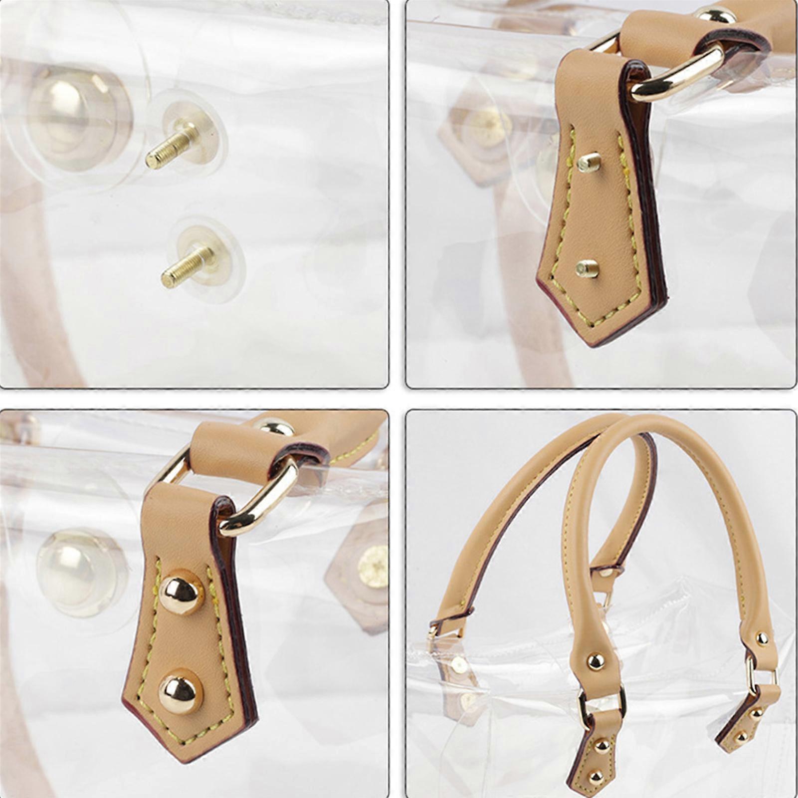 Clear PVC DIY Tote Bag Handbag Making Kit Handmade Gift Bags Craft ...