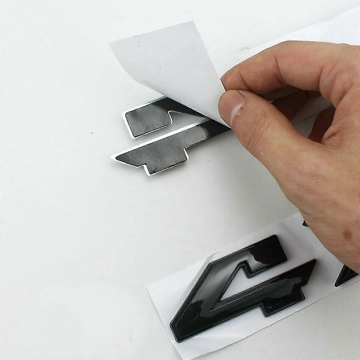 3D Metal 4X4 Car Sticker Emblem Badge Decals Car Tail Sticker for Dodge ...