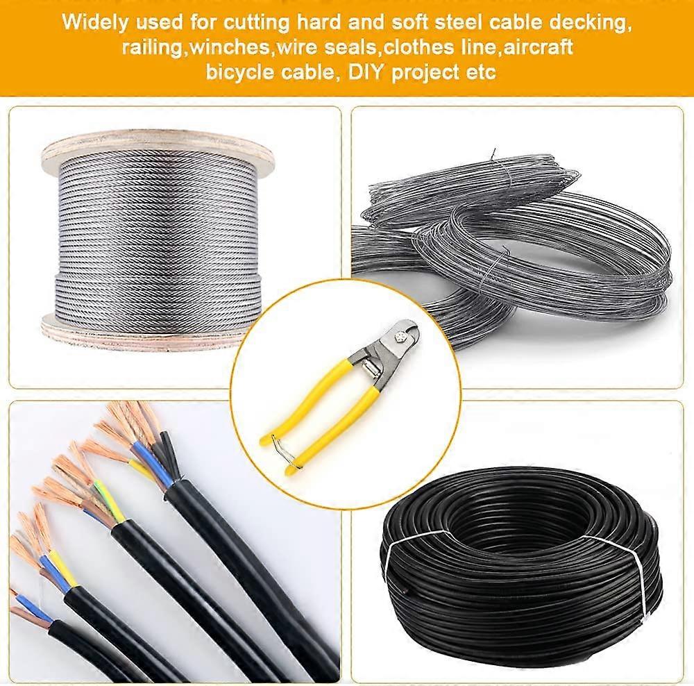 Cable Cutter Pliers Chrome Steel Cable Cutter Ratcheting Cable Cutter ...