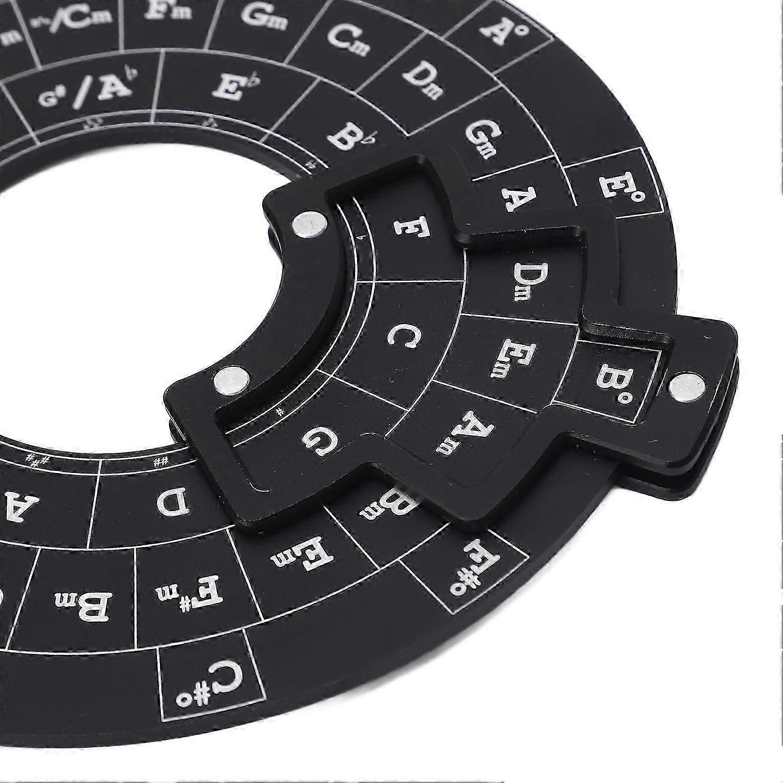 Melody Chord Tool Aluminum Alloy Chord Wheel Music Theory Learning ...
