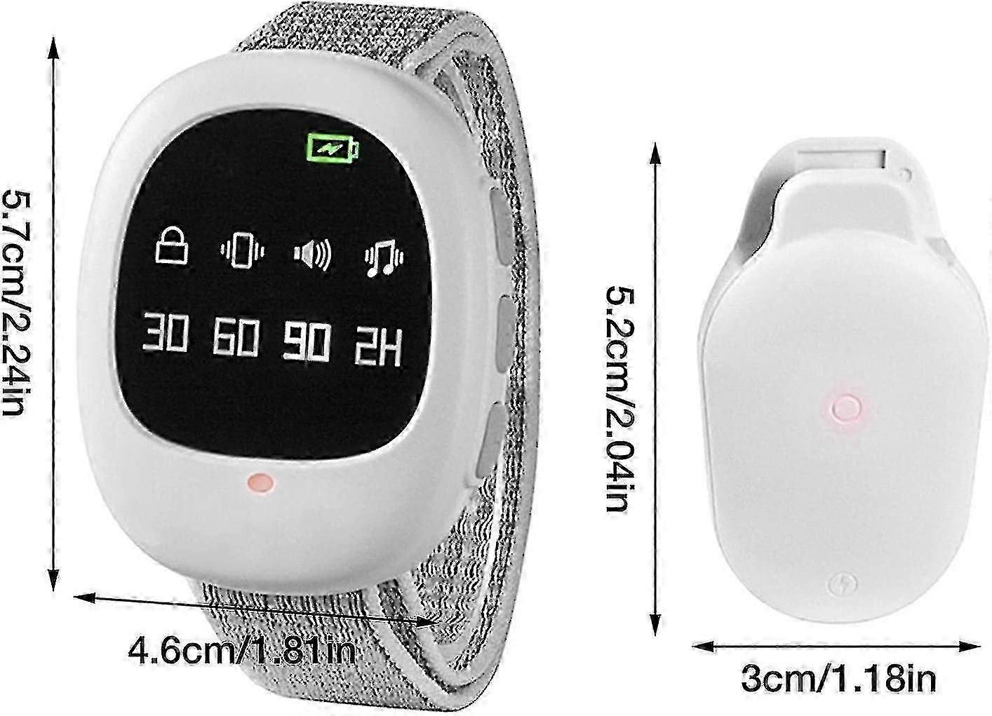 Bedwetting Alarm For Children, Wireless Bedwetting Alarm, Rechargeable ...