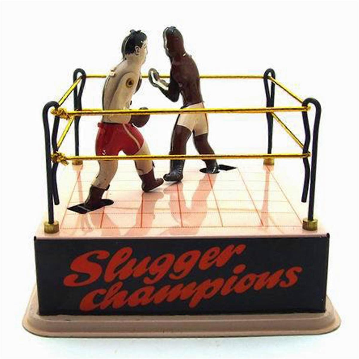 Clockwork Boxing Toy Nostalgic Themed Boxing Ring Toy Decoration ...