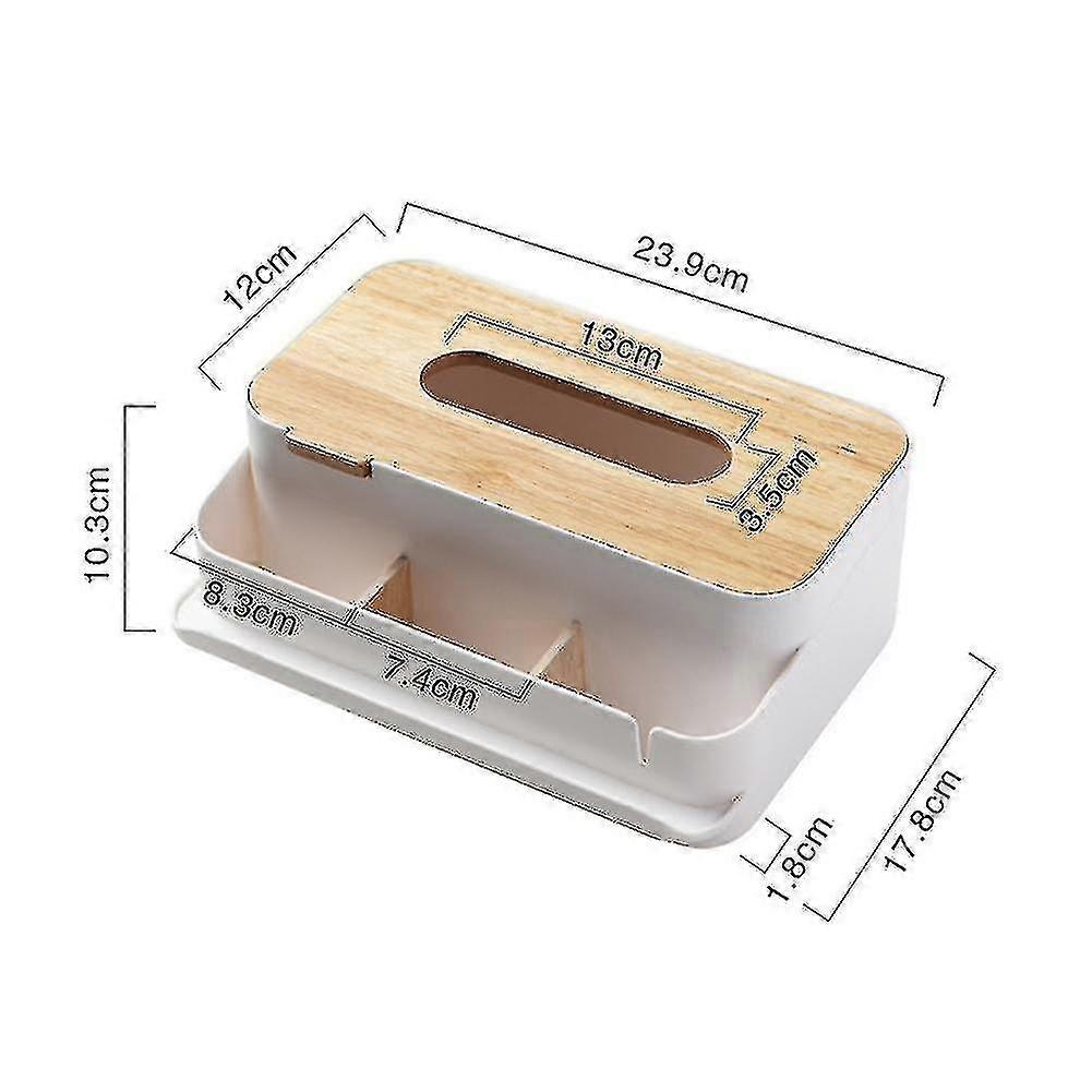 Removable Wooden Tissue Box Cover | Fruugo UK