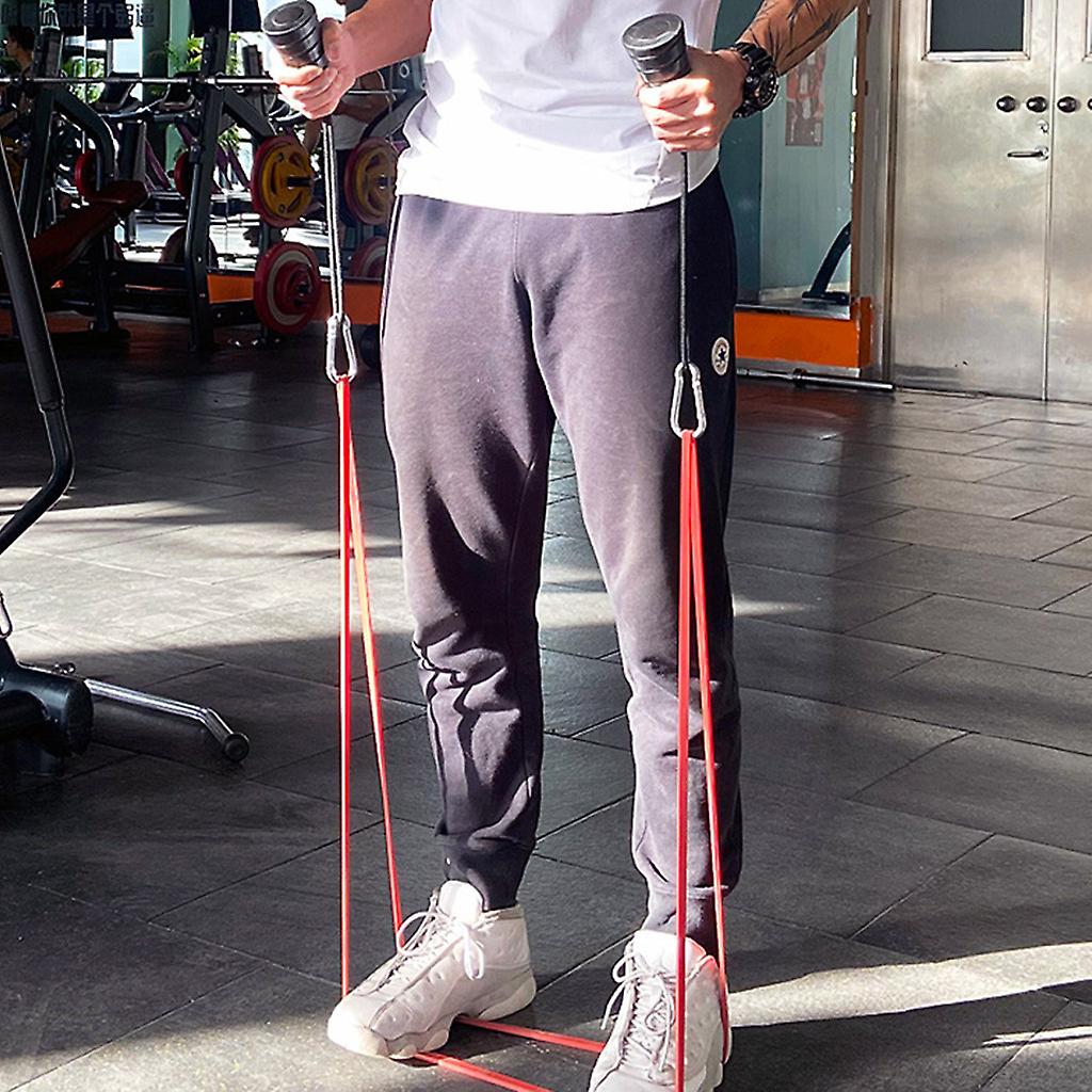 1 Pair Biceps Triceps Drawstring Single Grip Rope Pull Down Cable ...