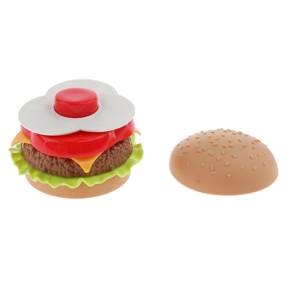 Simulation Kitchen Play Food Snack Role Play Pretend Toy Hamburger ...