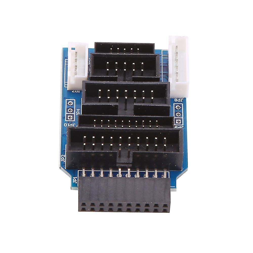 Emulator V8 Jtag Adapter Converter For With 7pcs 4 Pin 6 Pin 10pin 20 ...