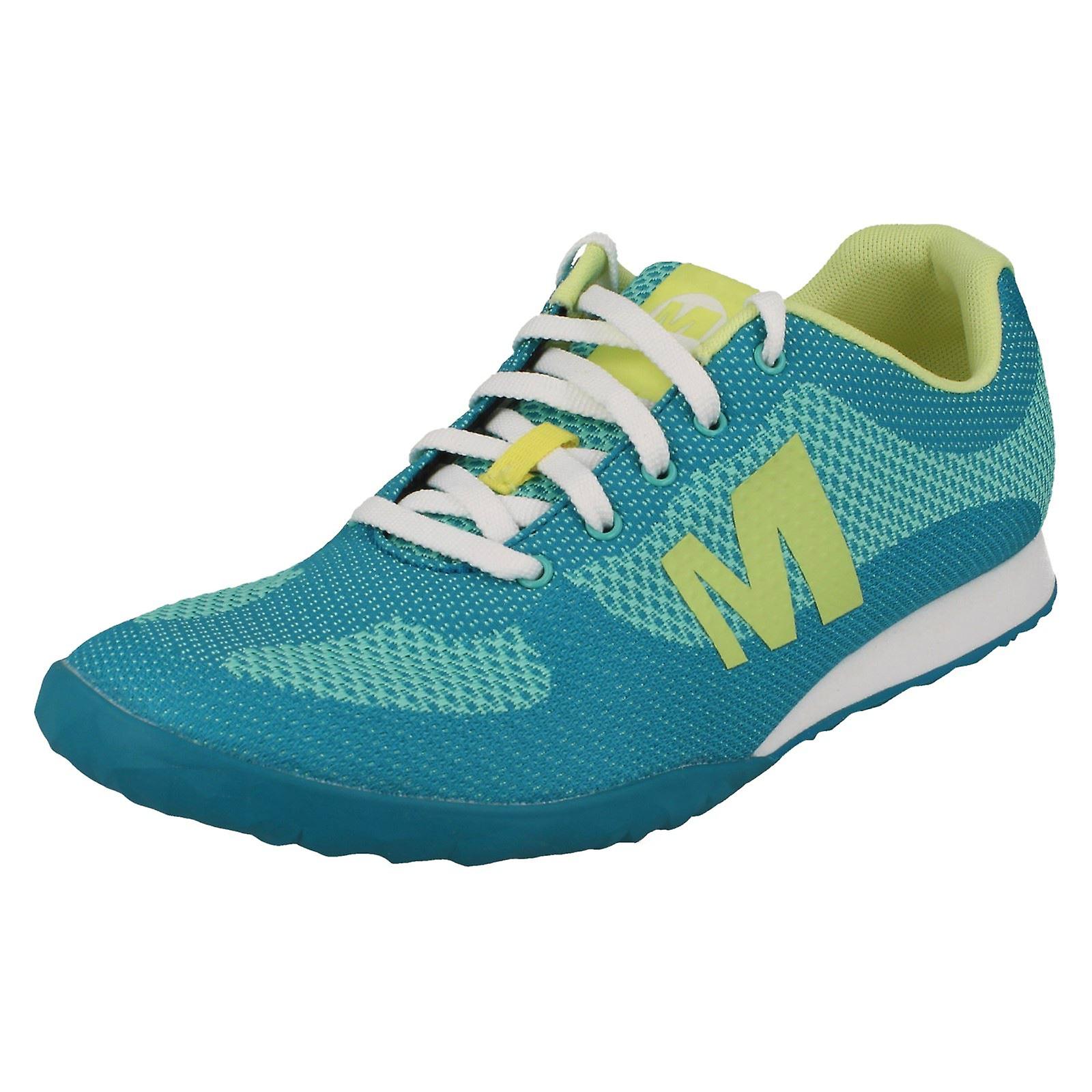 Ladies Merrell Lace Up Trainers Civet | Fruugo UK
