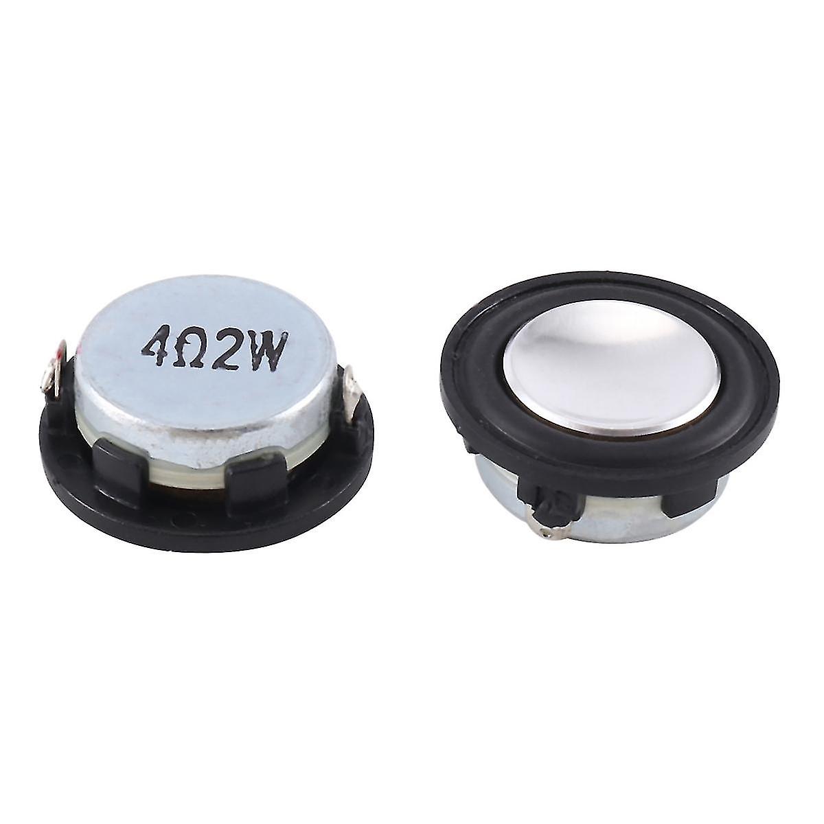 2pcs Audio 1 Inch 28mm Mini Speaker 4 Ohm 2w Loudspeaker Diy Sound Mini Speaker Theater | Fruugo UK