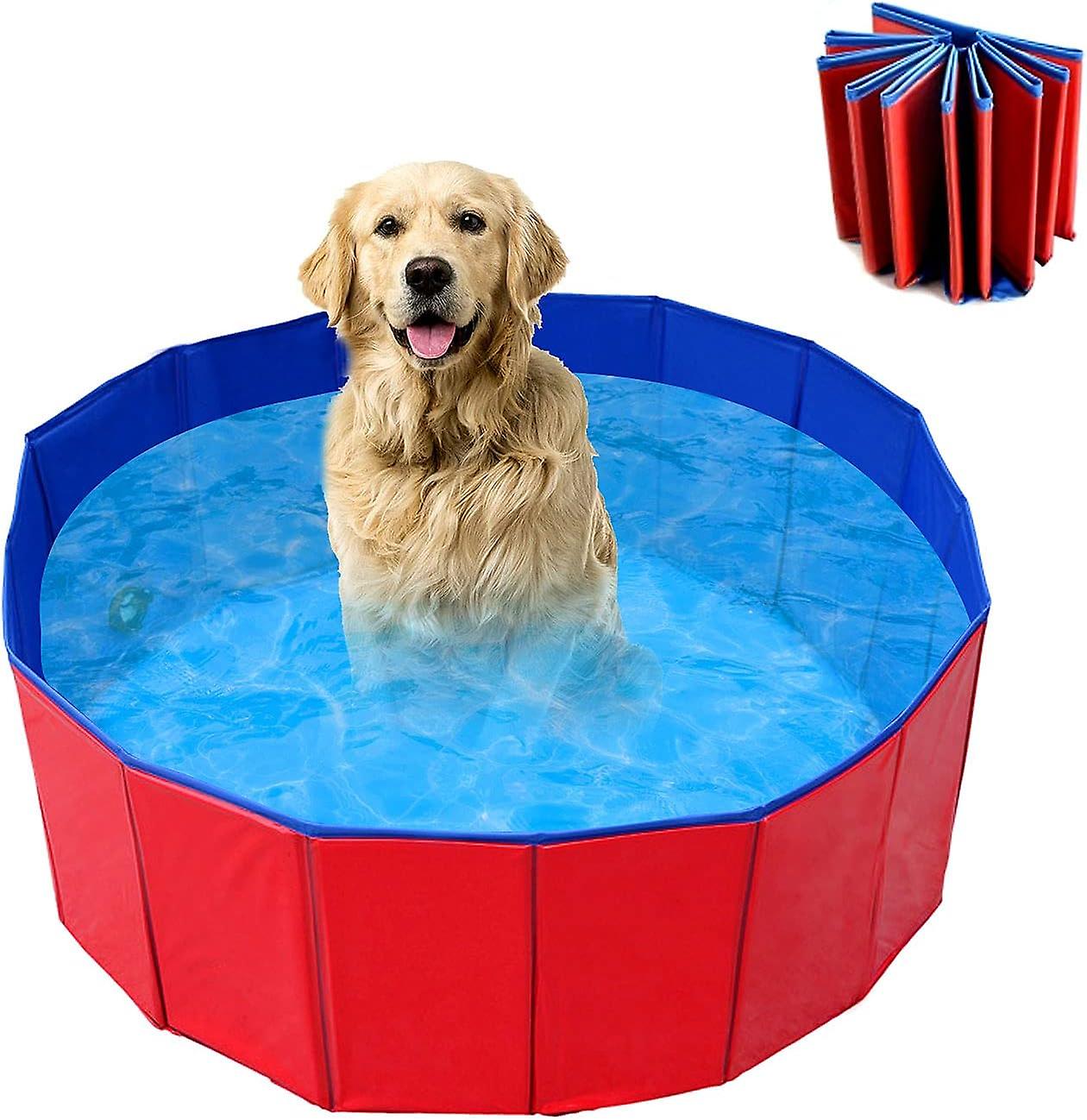 Foldable Swimming Pool Bathtub, Large Dog Swimming Pool, Pet Swimming ...