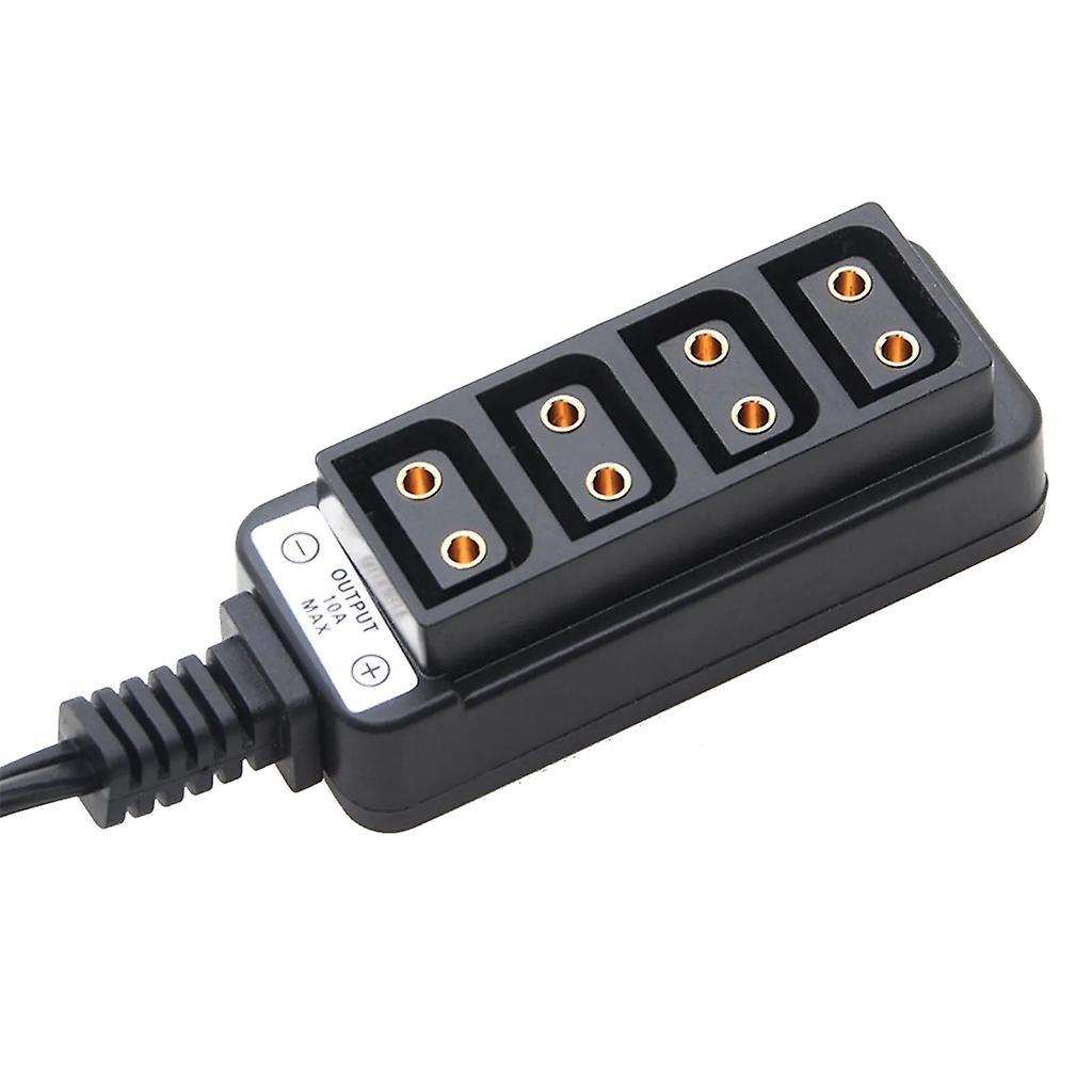 D-Tap Male To 4-Port D-Tap Female Camera Power Supply Distributor DTAP ...