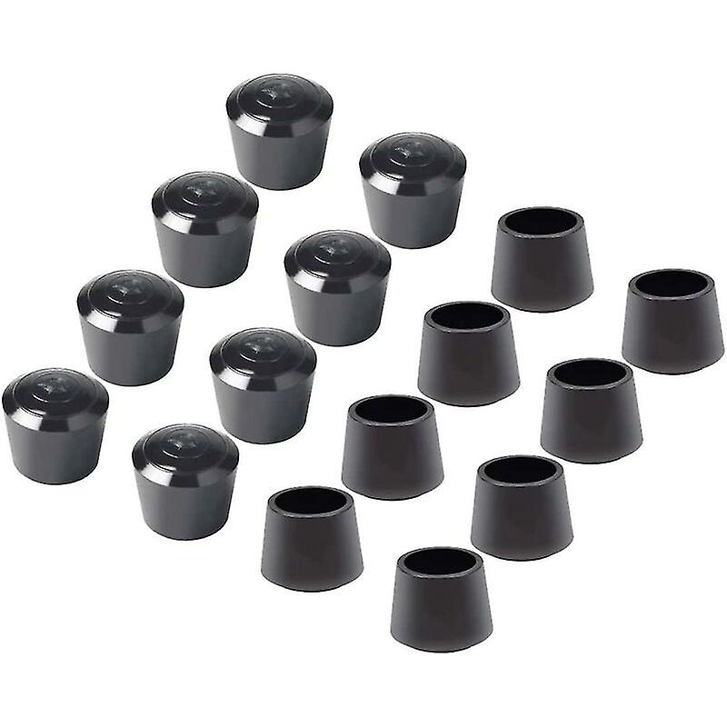 16 Pack Chair Protective Caps, Chair Leg Cap Rubber Chair Leg ...