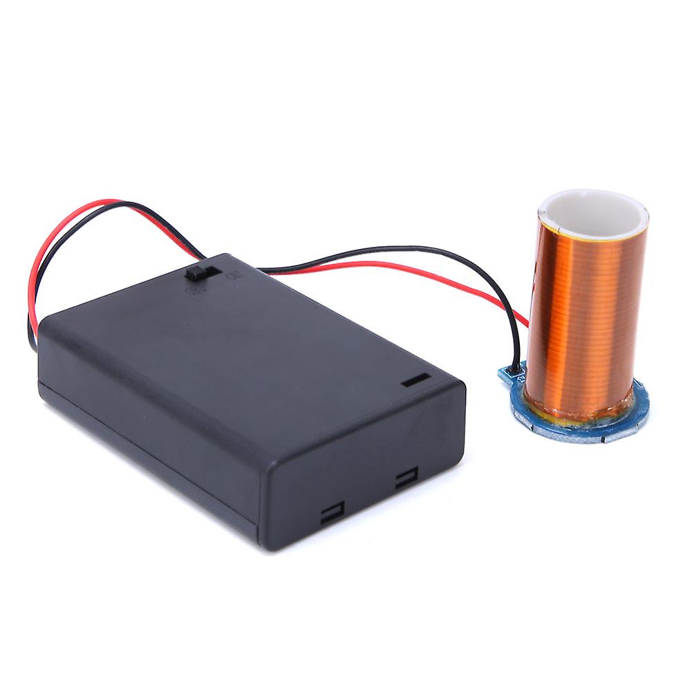 Mini Tesla Coil Battery Powered No Arc Remote Ignition Tesla Electronic ...