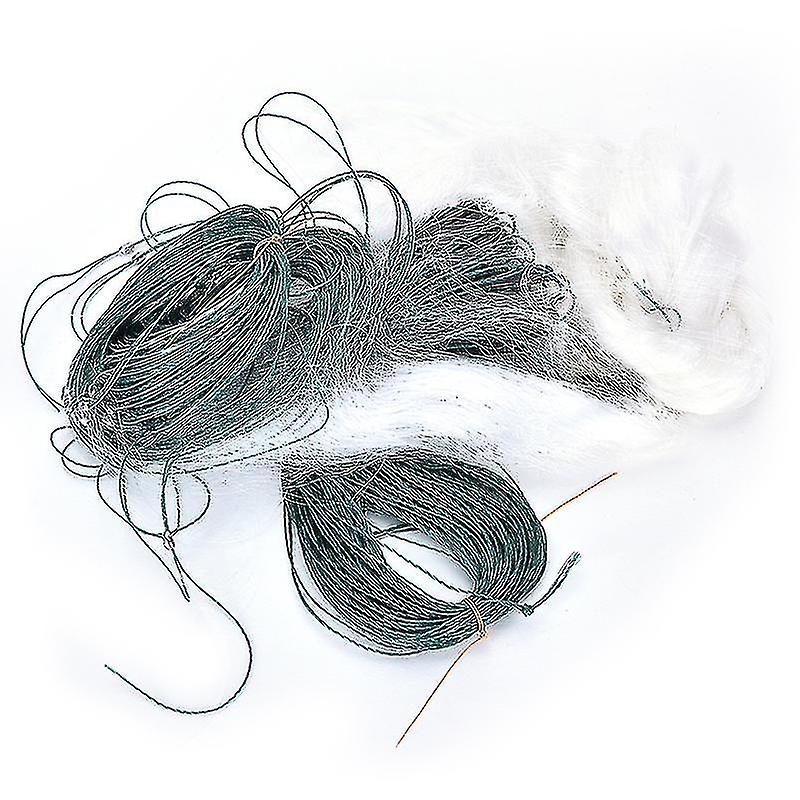 25m 3 Layers Monofilament Gill Fishing Net With Float Fish Trap Fishing ...