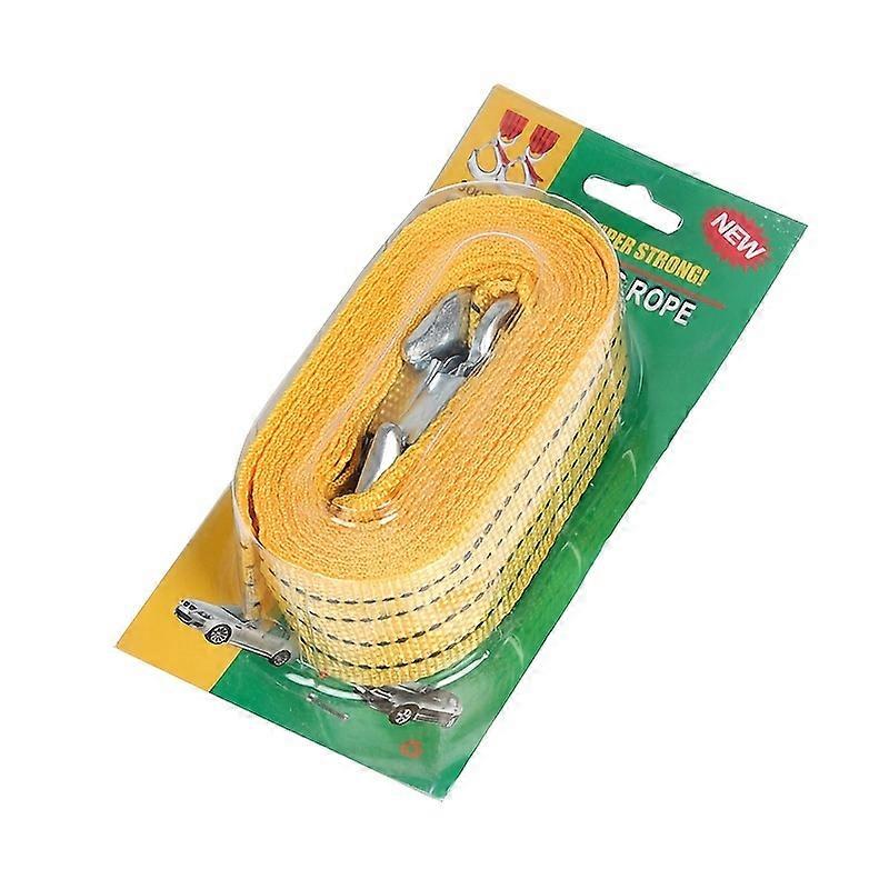 13.12ft Car Trailer Rope, Hooks Tow Rope, 3T Load Bearing Wearproof ...