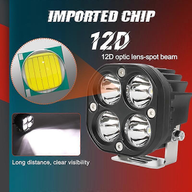 CO LIGHT 3inch Led Spot Work Light 12V 24V Fog Lights Driving Offroad ...