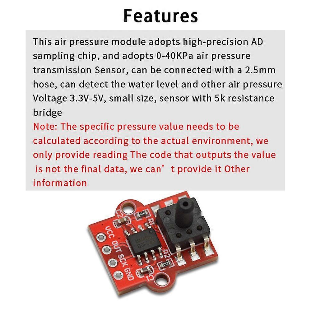 0-40Kpa Air Pressure Sensor Module Water Level and LIquid Level Sensor ...
