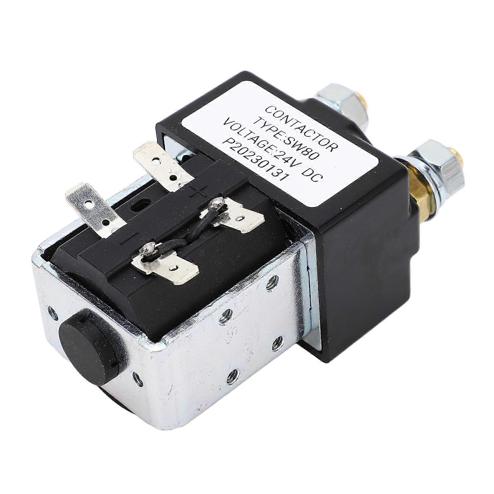 24V Contactor Relay Metal Alloy 100A High Performance Replacement for E ...