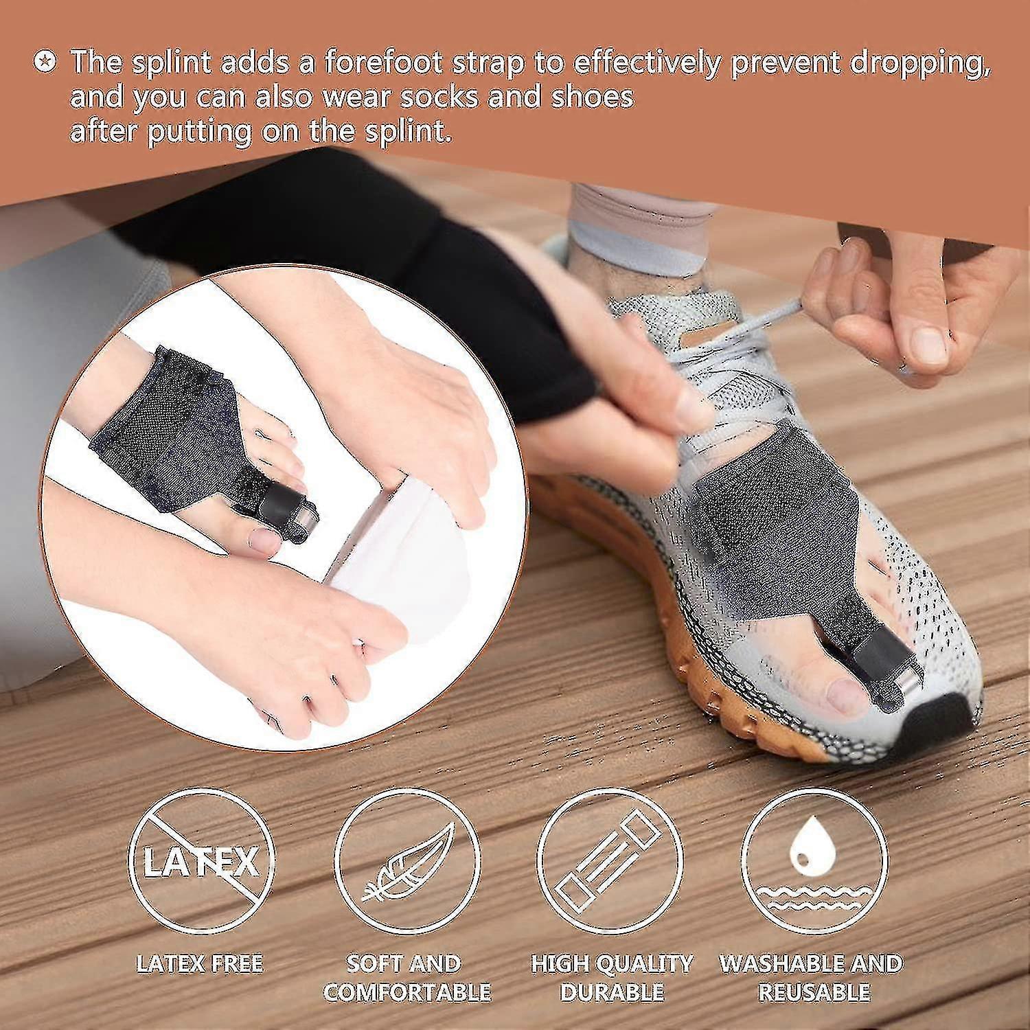 Toe Splint, Toe Straightener Hammer Toe Corrector, Toe Brace Support ...
