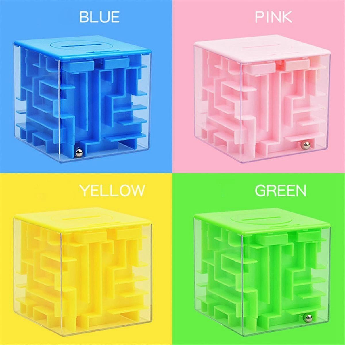 4 Pack Money Maze Puzzle Gift Boxes, Perfect Money Holder Puzzle and ...