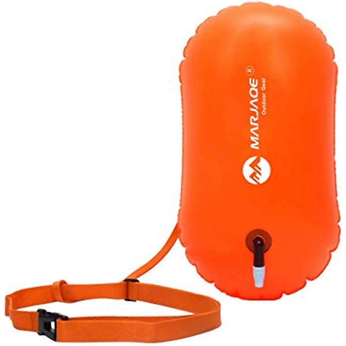 Swim Buoy Swimming Tow Float Light Float Dry Bag for Open Water ...