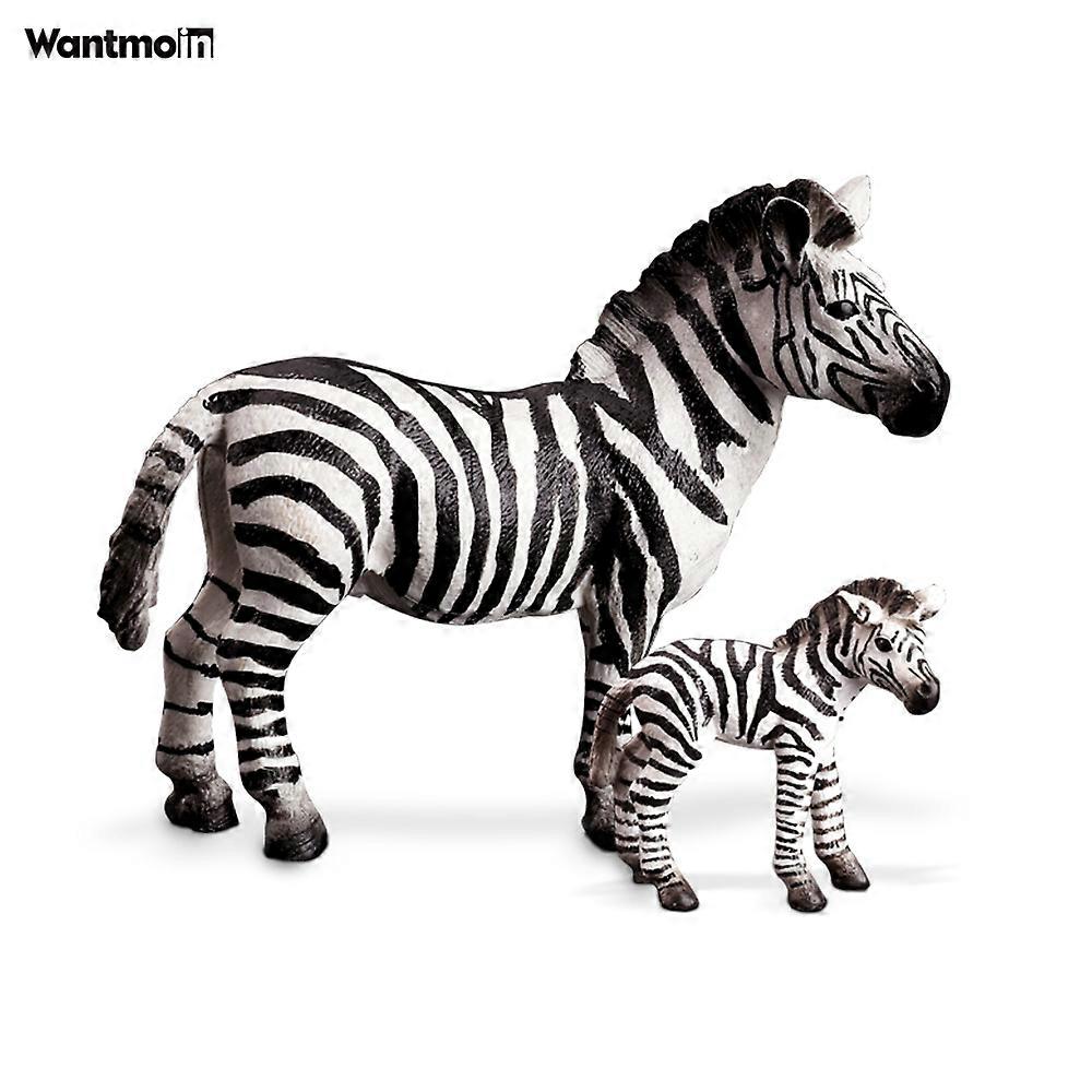 Wild Animals Model Family with Kangaroo Hippo Rhino Tiger Zebra ...